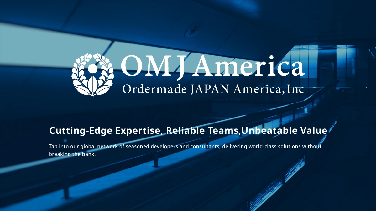 OMJ America, Inc.のサイト公開しました | 株式会社オーダーメイドジャパン